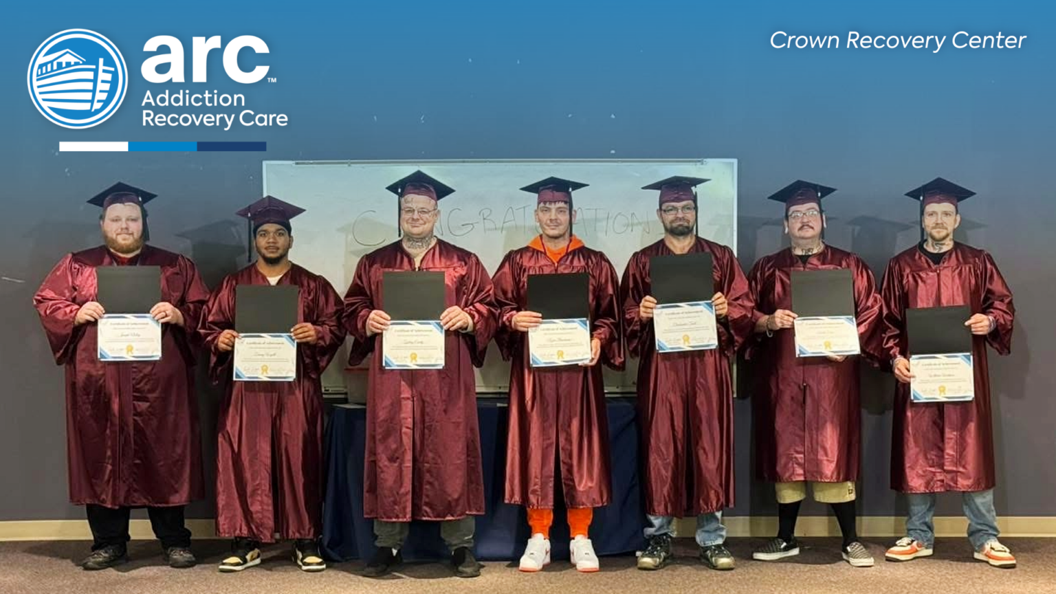 Seven Men Celebrate Life-Changing GED Achievement at ARC’s Crown ...